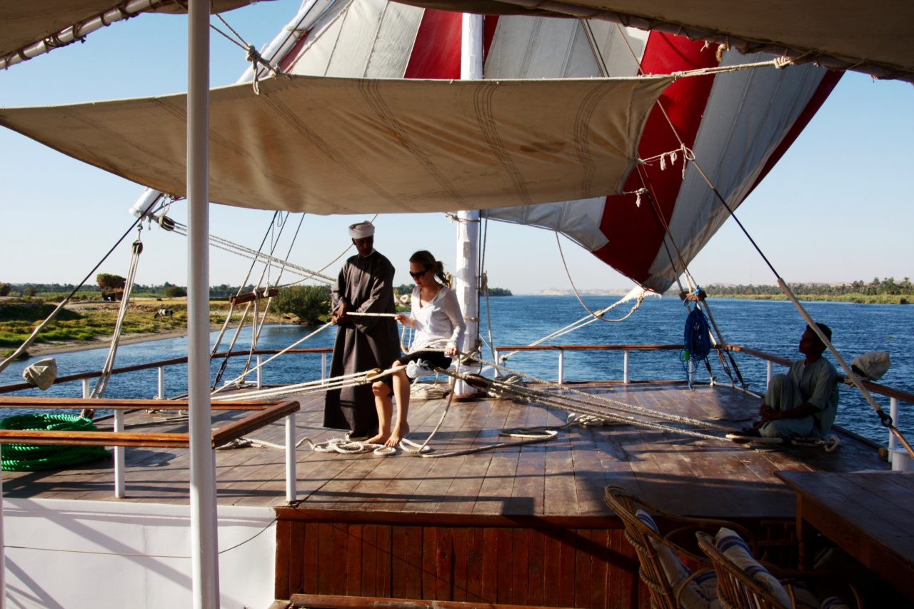 Sailing The Nile Aboard A Traditional Dahabiya Boat